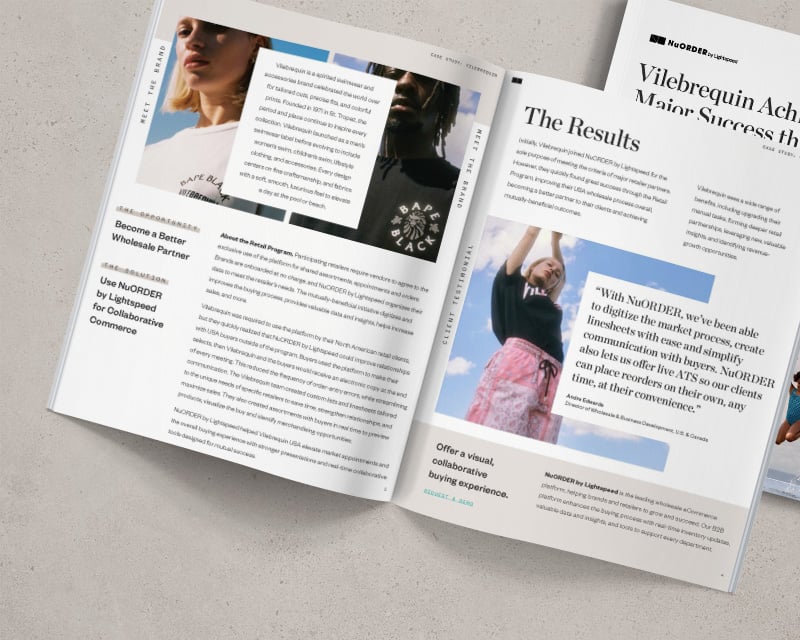 Case Study | Vilebrequin | NuORDER by Lightspeed