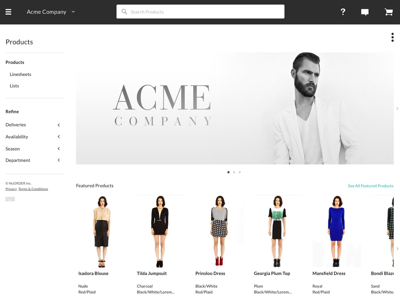 Dynamic Digital Catalogs for Wholesale Brands | NuORDER